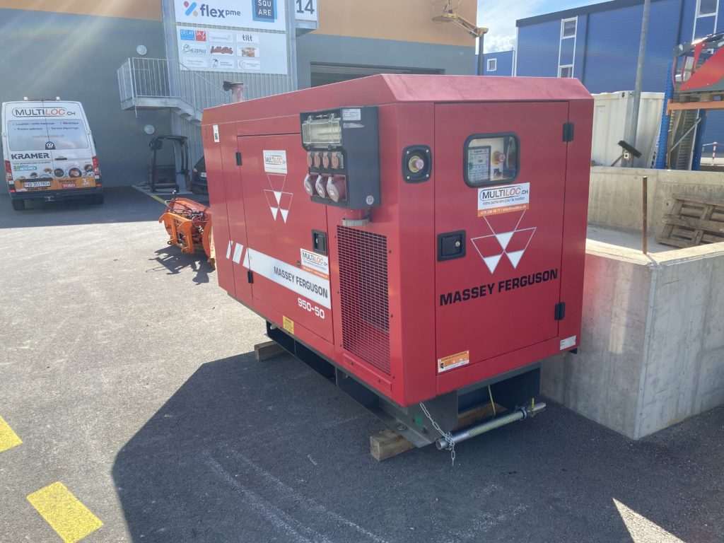 Génératrice 100 KwA - Multiloc